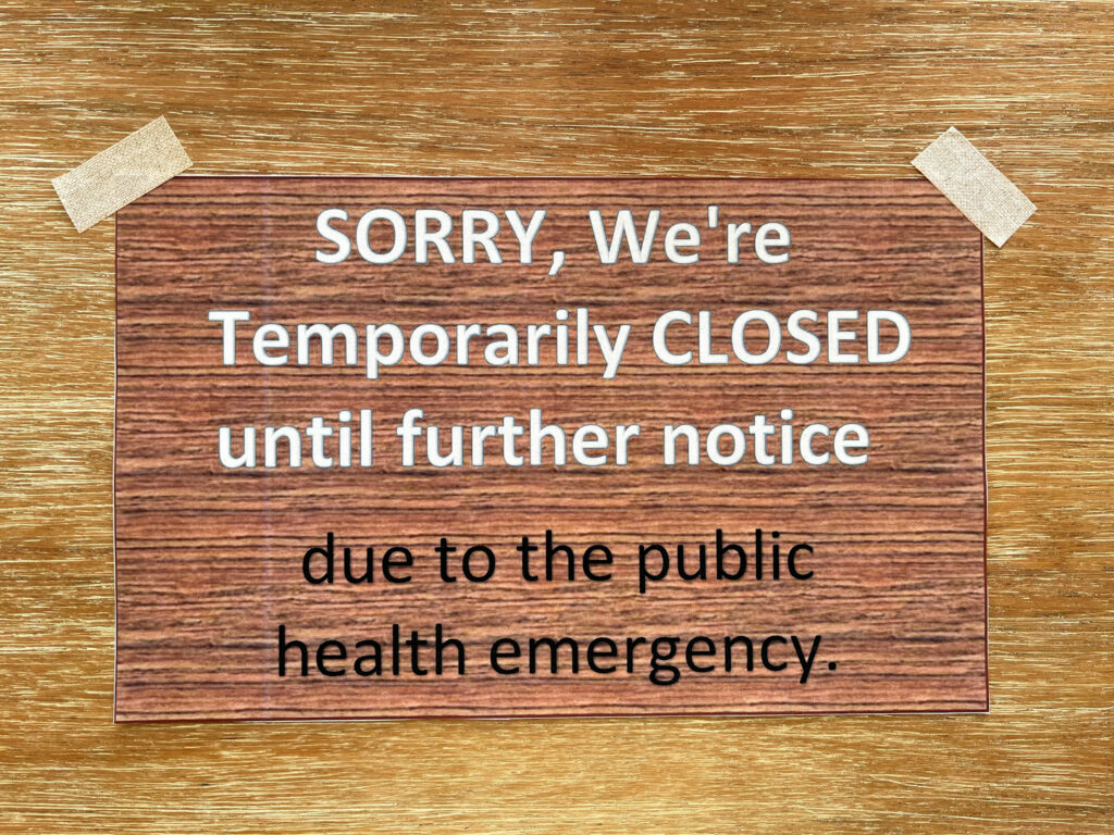 【リアル英会話】"until further notice" の意味は「追って通知があるまで」 - eigo memo.